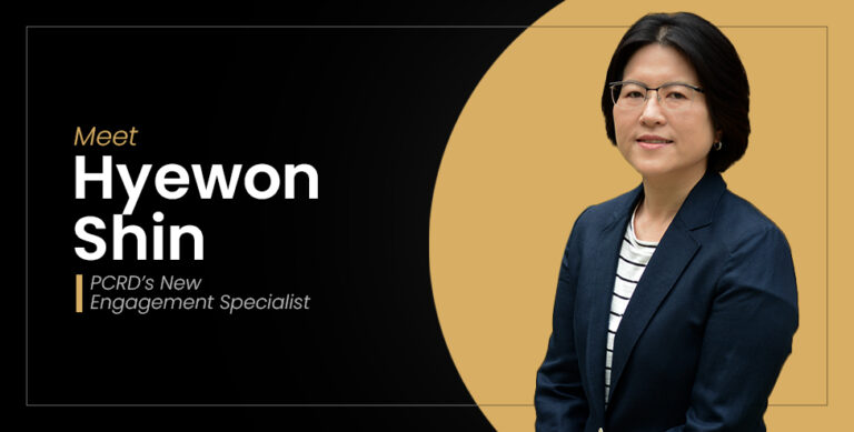 PCRD - Meet Our New Engagement Specialist: Hyewon Shin